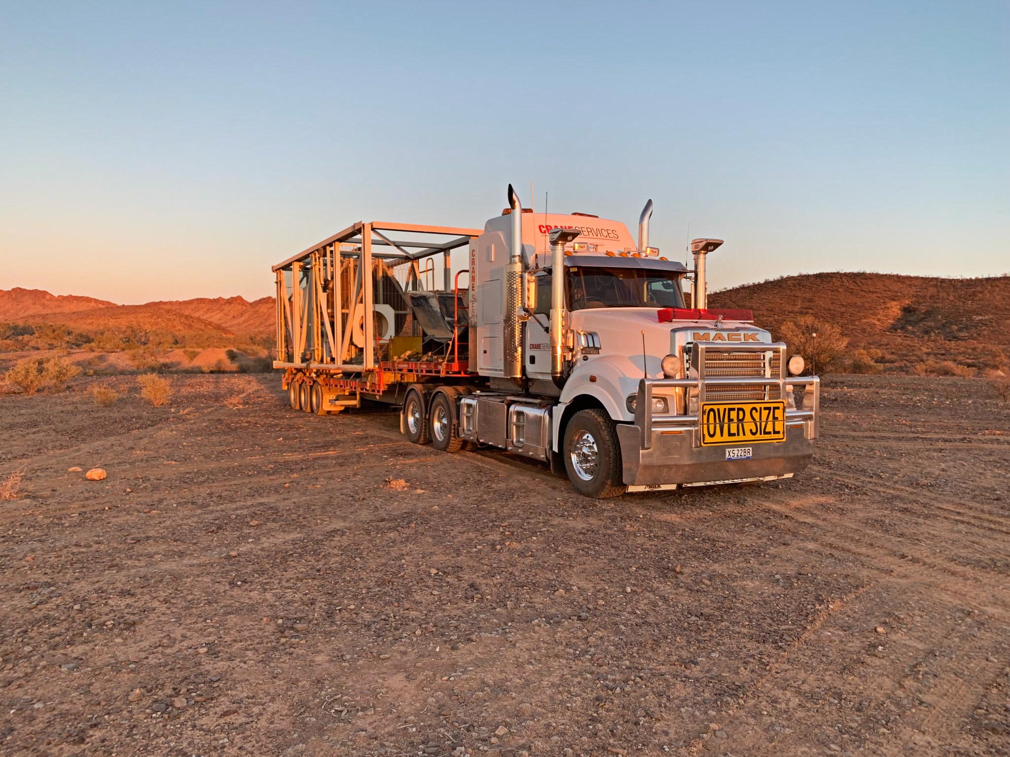 Our new Prime Mover | Crane Services