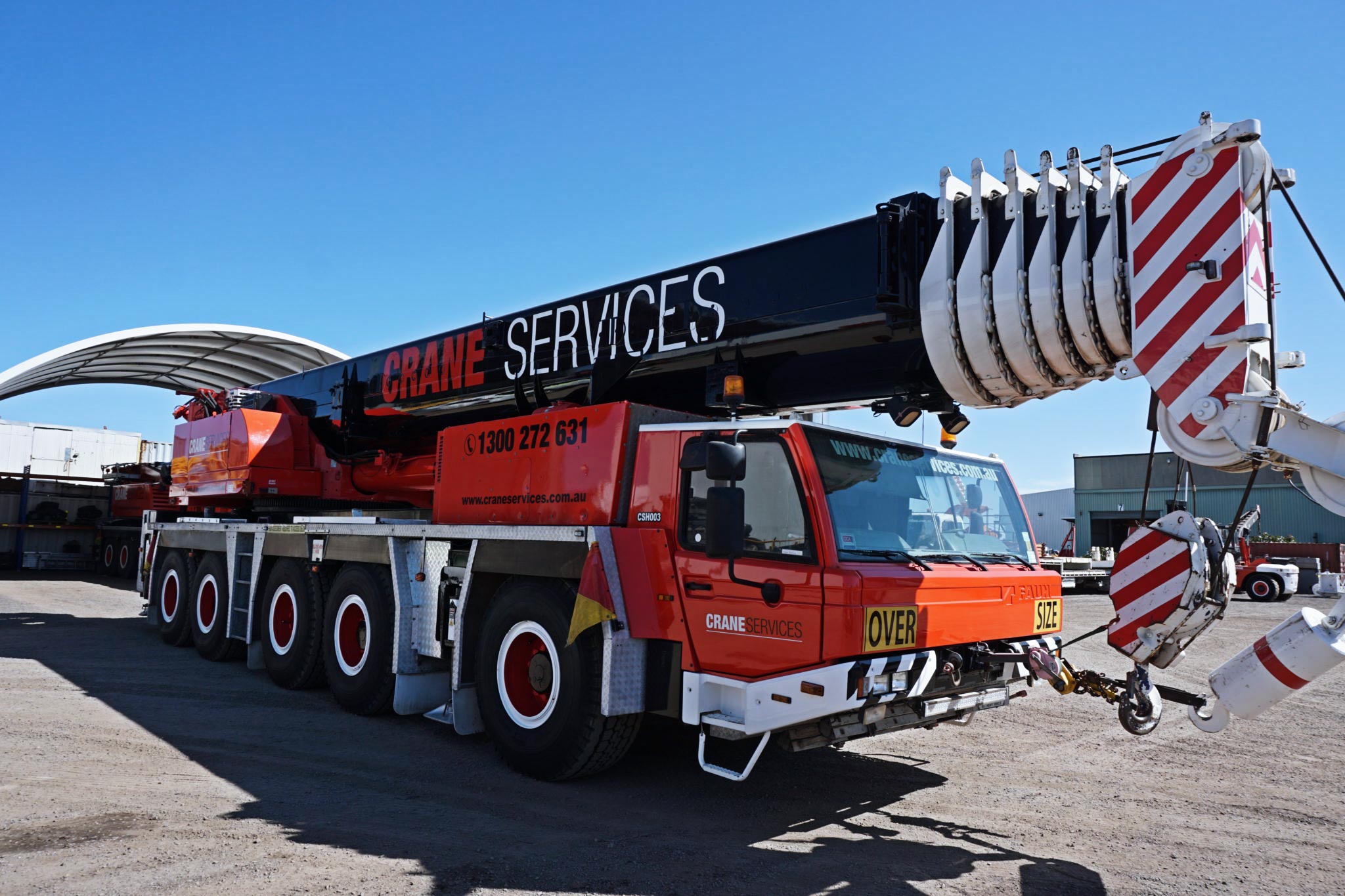 All Terrain Cranes 40t-400t | Crane Services