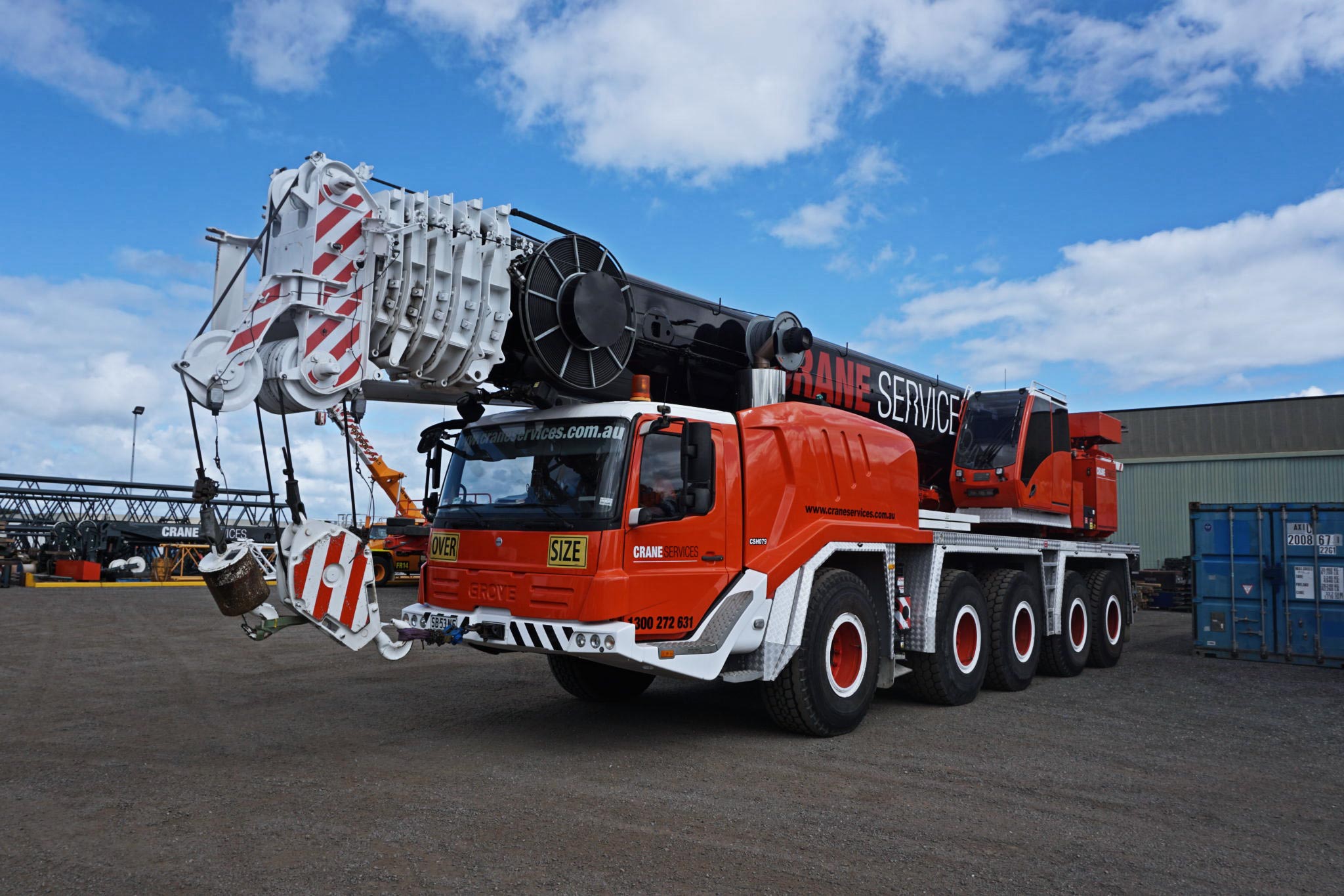All Terrain Cranes 40t-400t | Crane Services