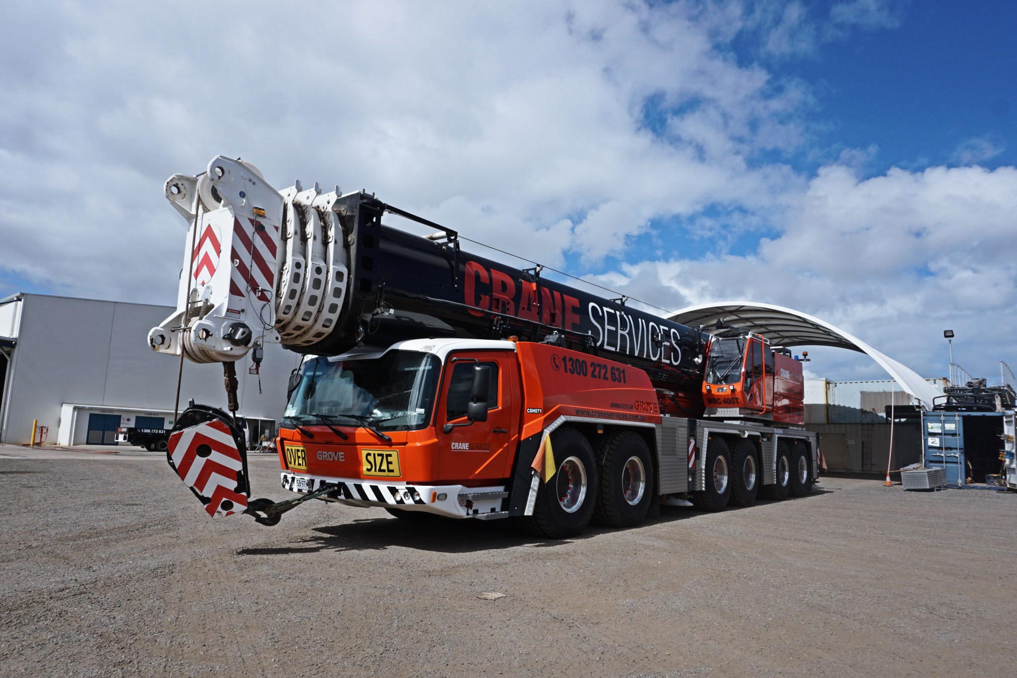 All Terrain Cranes 40t-400t | Crane Services